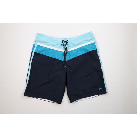 Speedo | Swim | Speedo Mens Size Xl Spell Out Striped Lined Swimming ...